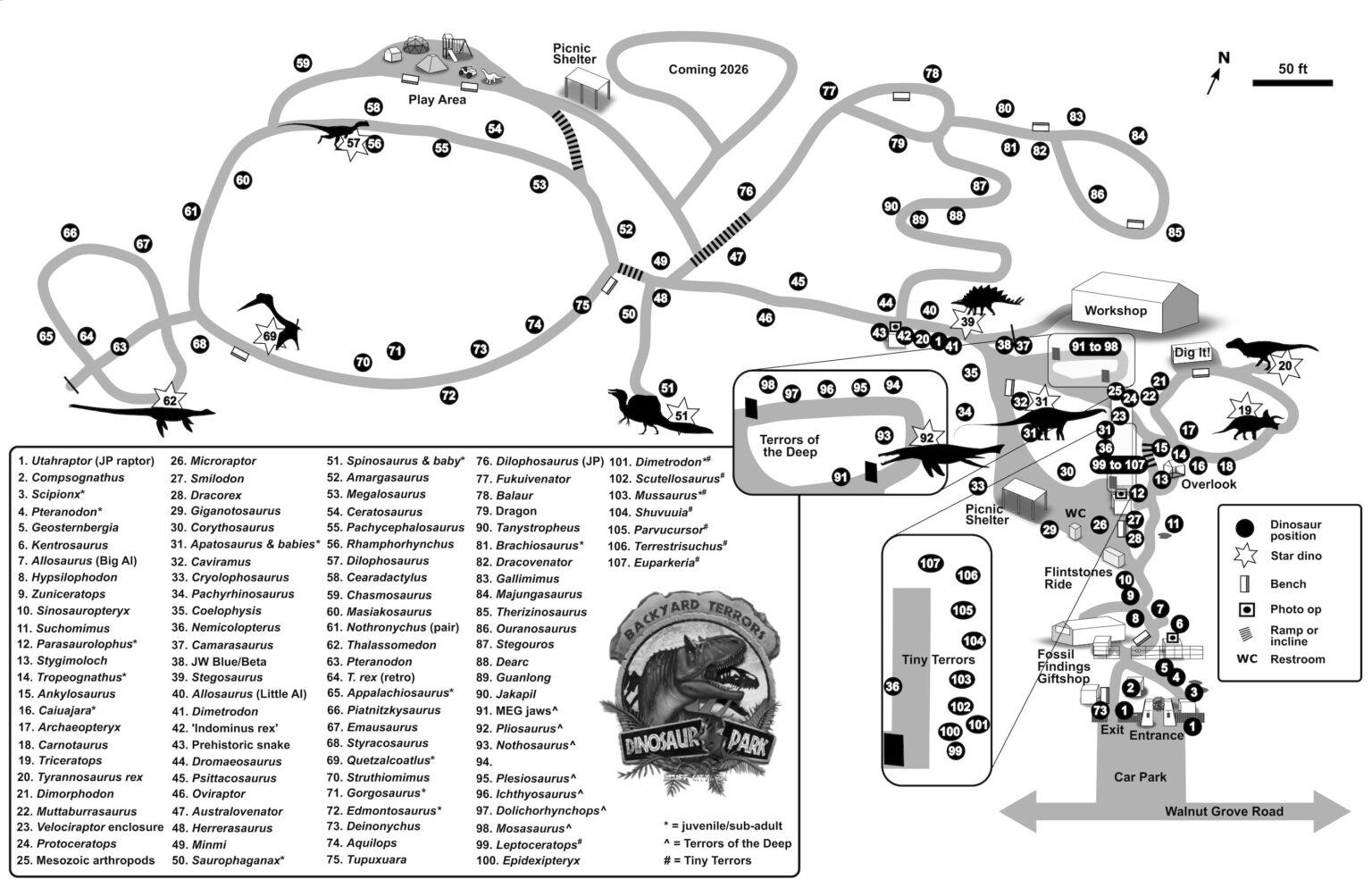 Park Maps – Backyard Terrors